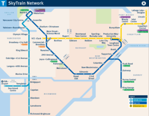 Expo Line - SkyTrain Map